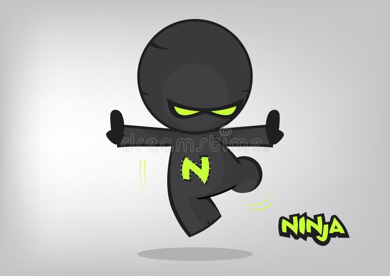 Ninja Sitting Stock Illustrations – 129 Ninja Sitting Stock ...