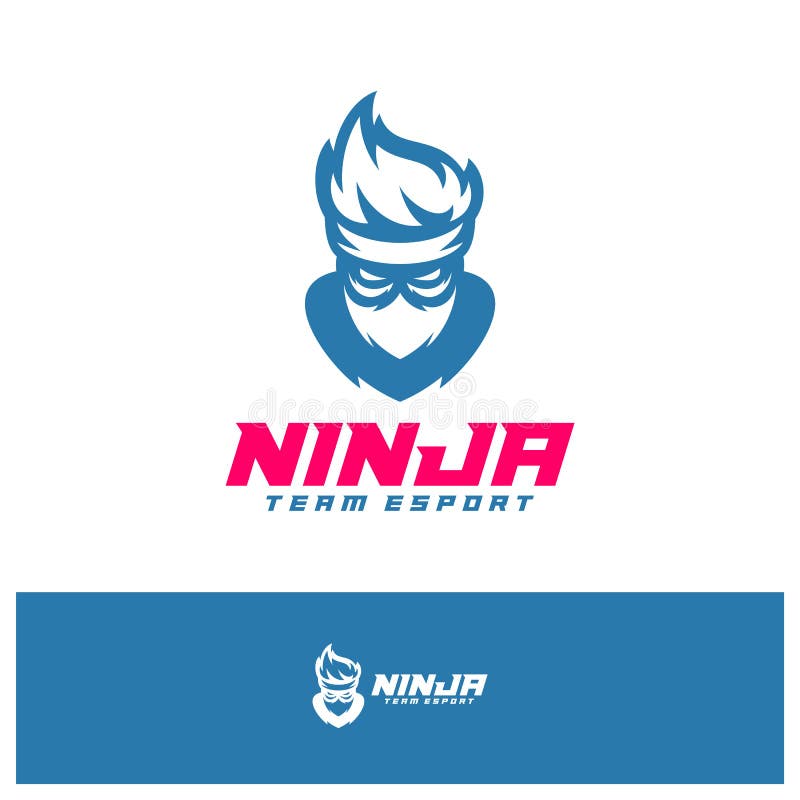 Ninja Logo Vector Template, Creative Ninja Logo Design Concepts Stock ...
