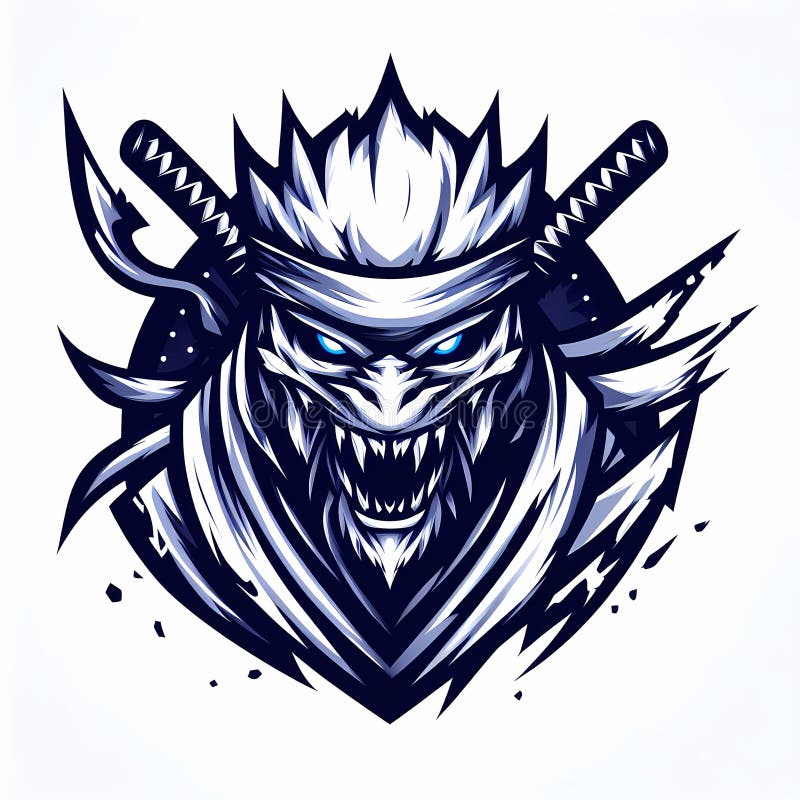 Ninja Mascot Logo Creative Ninja Emblem Design Concept ,image is ...