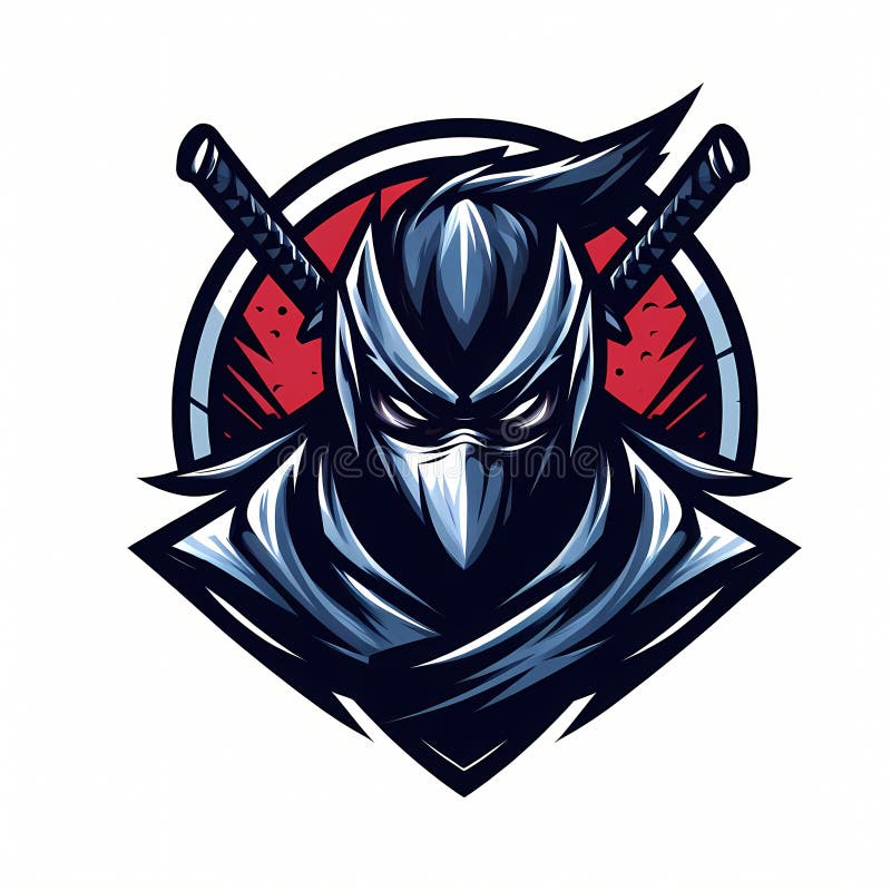 Ninja Mascot Logo Creative Ninja Emblem Design Concept ,image is ...