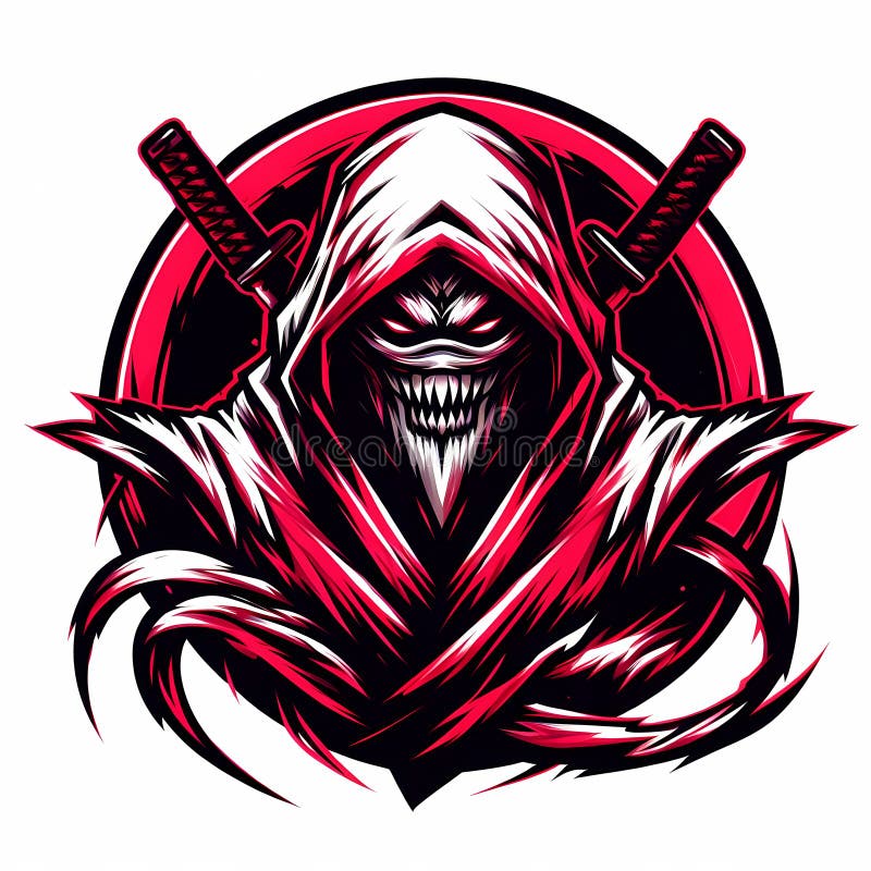 Ninja Mascot Logo Creative Ninja Emblem Design Concept ,image is ...