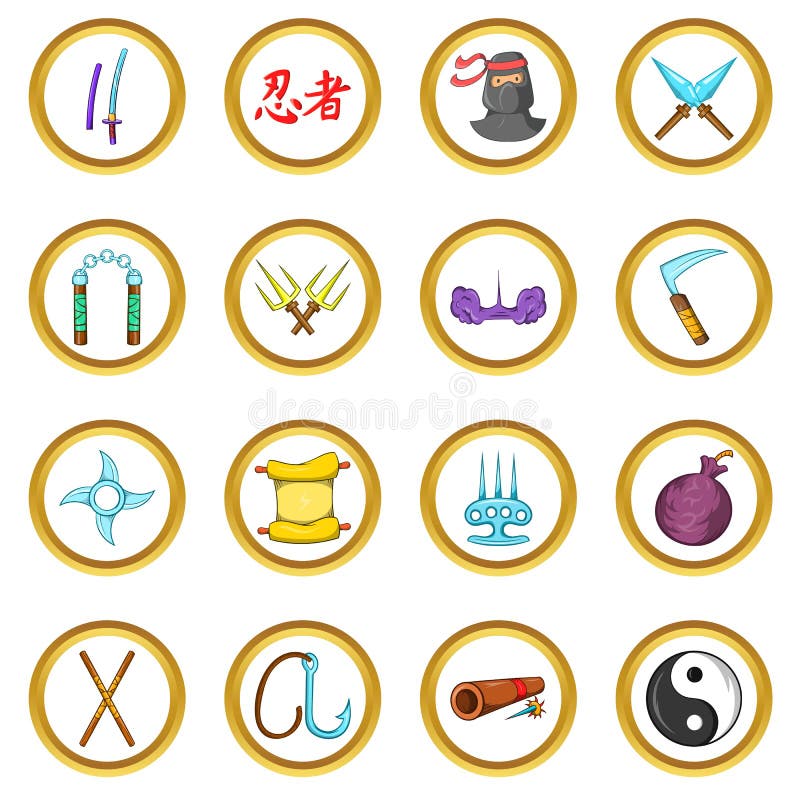 Ninja Scroll Icon Cartoon Style Stock Illustrations – 69 Ninja Scroll ...