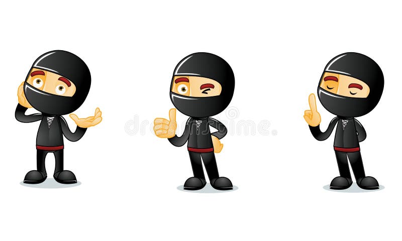 Ninja Thinking Stock Illustrations – 44 Ninja Thinking Stock ...