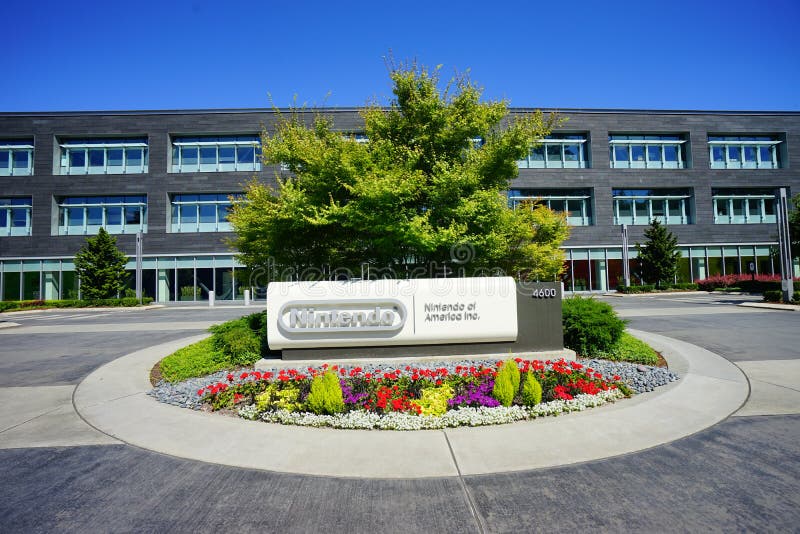 Nintendo building editorial stock photo. Image of economy - 89719228