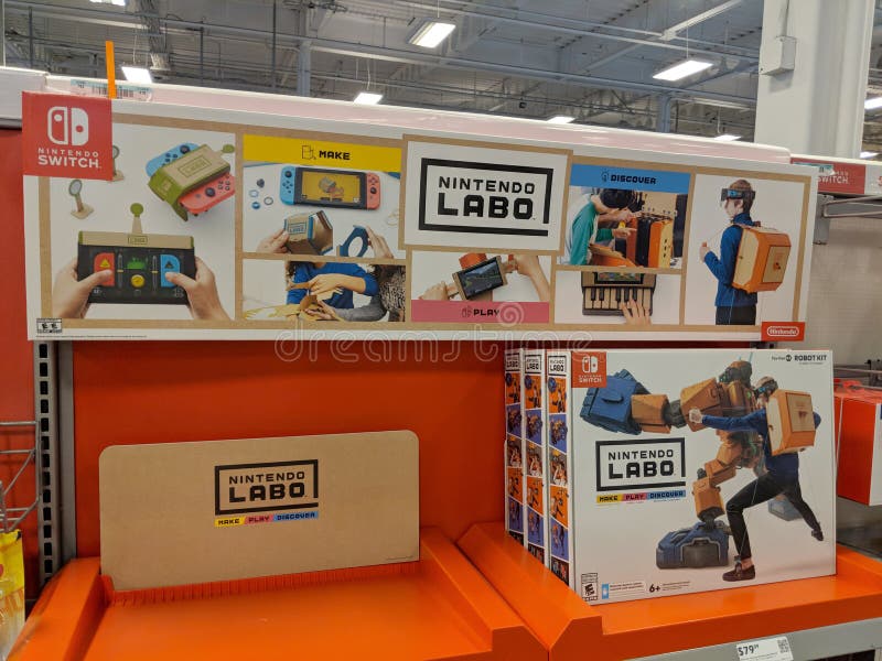 Nintendo Labo Hardware for the Popular Nintendo Switch Editorial Image ...