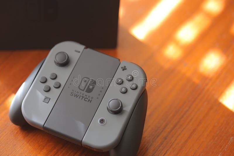 Nintendo Switch Console editorial stock image. Image of editorial ...