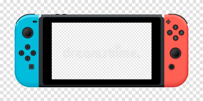 Nintendo Switch Game Console. Front View Editorial Photography ...