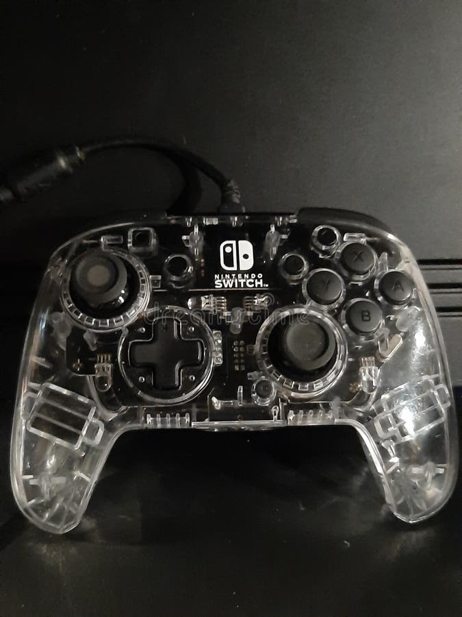 Nintendo Switch Led Wired Controller Editorial Photography - Image of ...