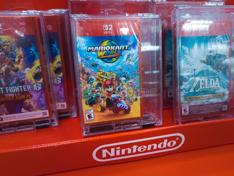 Nintendo Switch 2 Mario Kart World Stock Photos - Free & Royalty-Free ...
