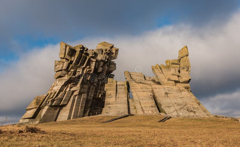 Ninth Fort Memorial I editorial stock photo. Image of landmark - 88022488