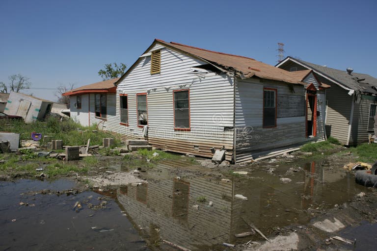 Katrina Flooding Home Floating Stock Photos - Free & Royalty-Free Stock ...