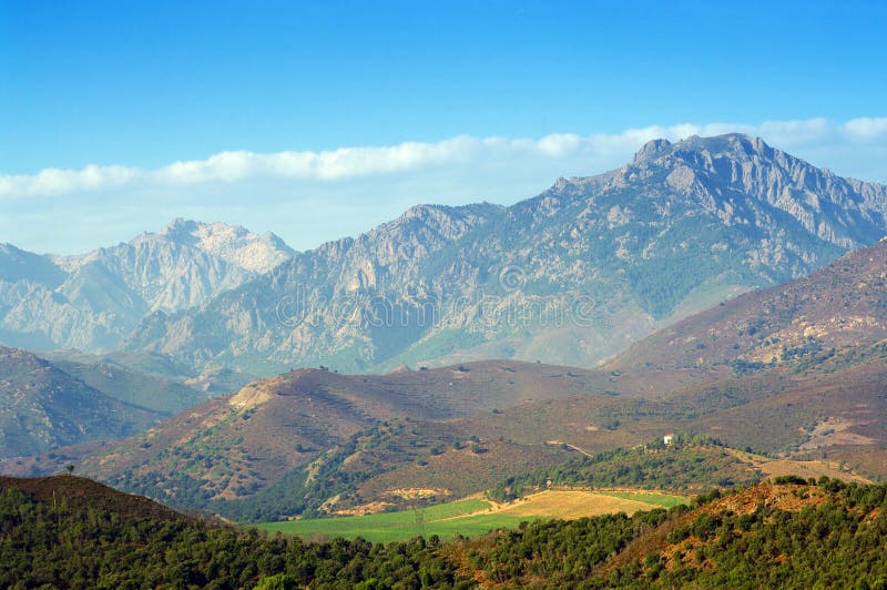 Niolu mountains stock photo. Image of france, europe - 16106840