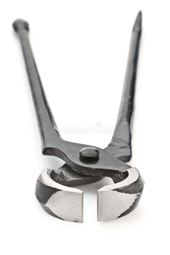 Nippers tool stock image. Image of pincers, industrial - 26206399