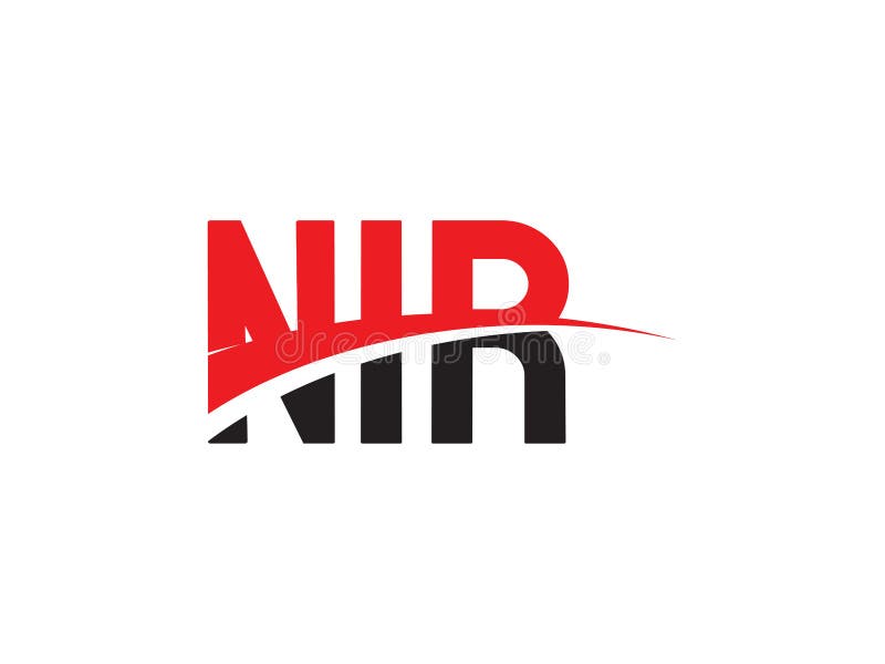 NIR Letter Initial Logo Design Vector Illustration Stock Vector ...