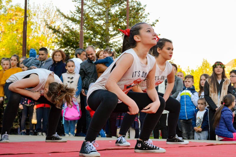 Dynamic Dance Performance: Youthful Elegance on International Dance Day ...