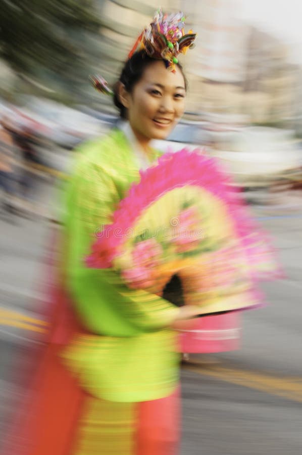 Nisei Week Parade Participant Editorial Stock Photo - Image of street ...