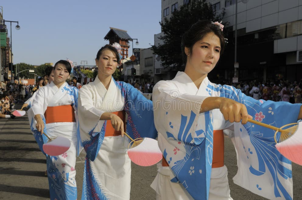 Nisei week participant editorial stock photo. Image of parade - 10839118