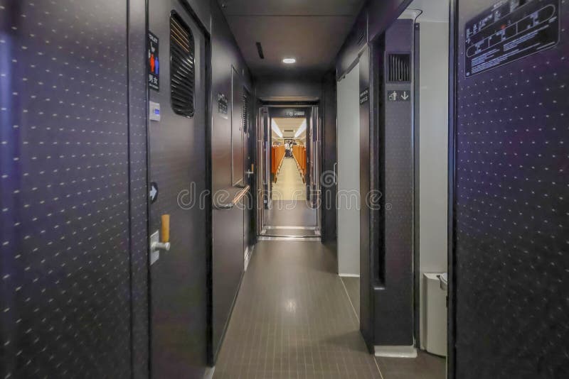 Nishi Kyushu Shinkansen Kamome Train Ordinary Car May 18 2024 Editorial ...