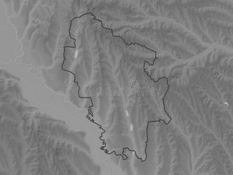 Nisporeni, Moldova. Grayscale. No Legend Stock Illustration ...