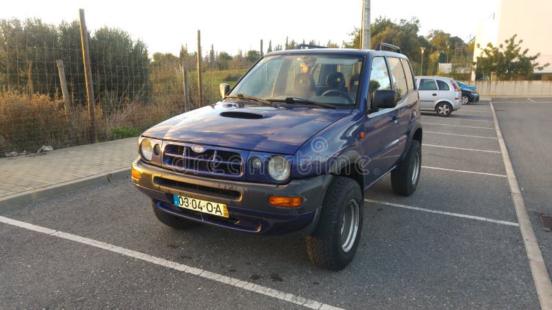 Nissan Terrano 2 editorial stock image. Image of terrano - 132144309