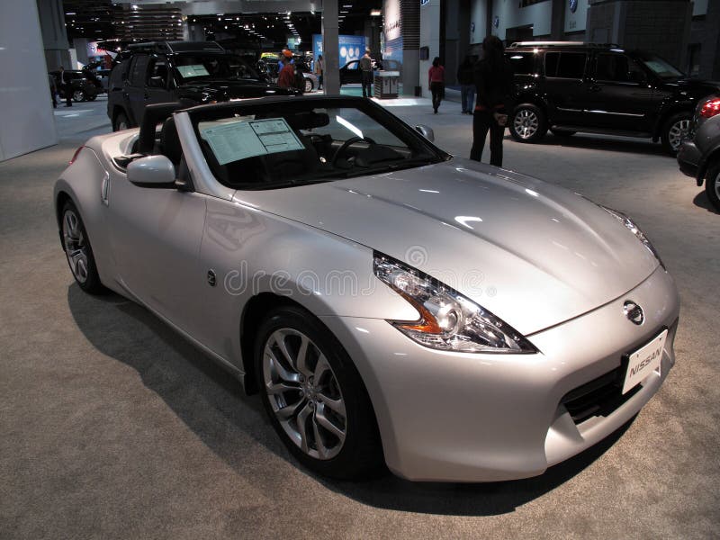 Nissan Z Sports Car editorial stock photo. Image of washington - 18111483