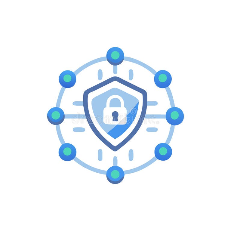 NIST Cybersecurity Framework Icon Stock Photo - Illustration of mobile ...