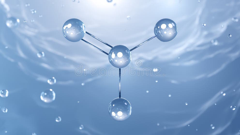 Nitrate Molecular Structure, 3d Model Polyatomic Ion, Structural ...