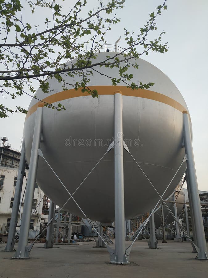 Nitrogen tank stock photo. Image of tank, oxygen, production - 145301538