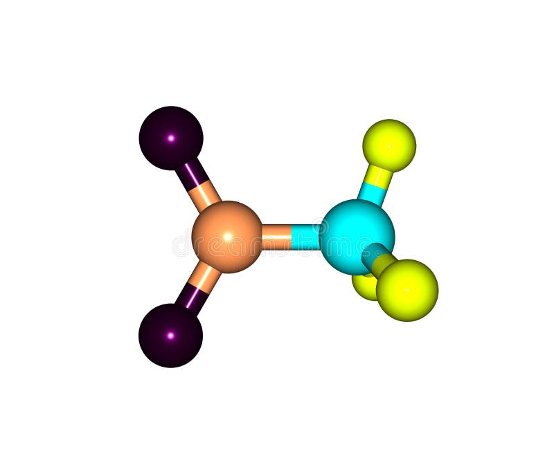 Nitromethane Nitro Fuel Molecule. Used As Fuel To Power Rockets, Drag ...