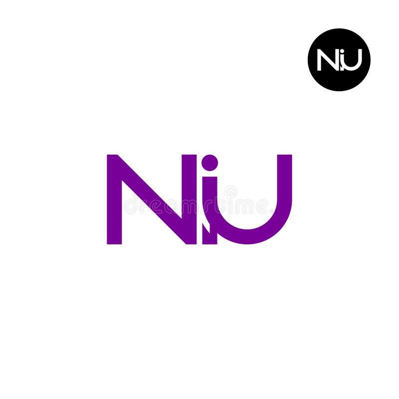 Niu Monogram Stock Illustrations – 11 Niu Monogram Stock Illustrations ...