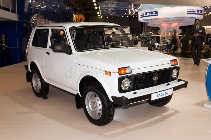 NIVA - Legendary Russian Off-road Vehicle Editorial Stock Image - Image ...