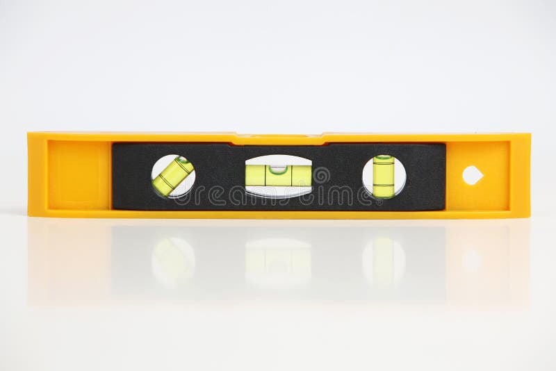 Nivel de burbuja de aire foto de archivo. Imagen de herramienta - 19632554