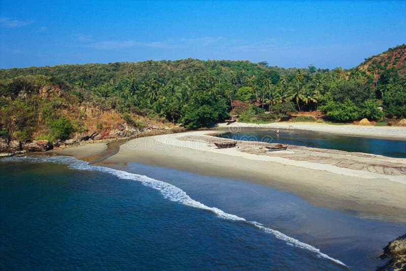 Indian Beaches Nivti Beach District Sindhudurga Maharashtra India Stock ...