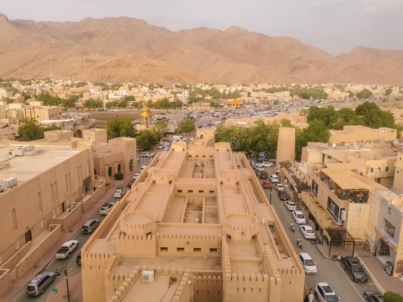 Nizwa souq in oman stock photo. Image of monument, temple - 252018284