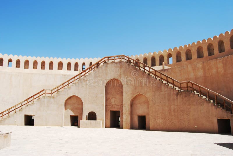 Muscat Fortress stock image. Image of architecture, historic - 4117303