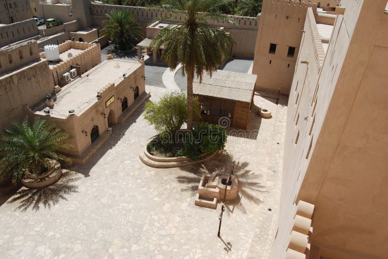 Fort in Oman stock image. Image of nizwa, guard, pinnacle - 6042867