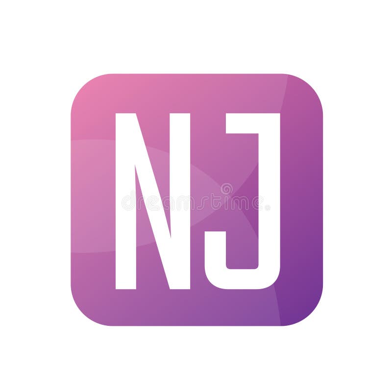 Nj Letter Stock Illustrations – 1,300 Nj Letter Stock Illustrations ...