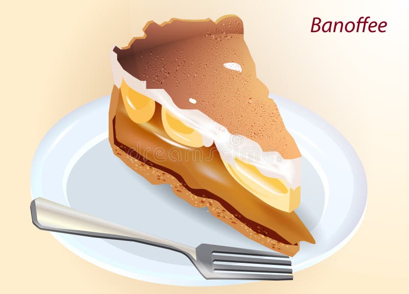 Dessert Banoffee Stock Illustrations – 41 Dessert Banoffee Stock ...