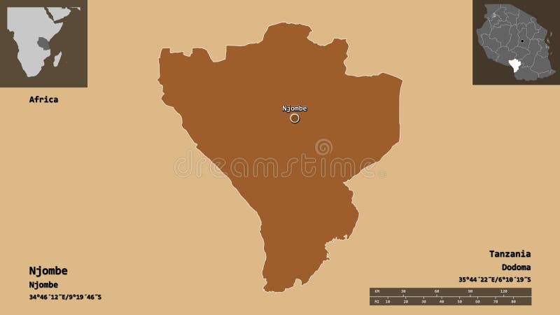Njombe, Region of Tanzania,. Previews. Pattern Stock Illustration ...