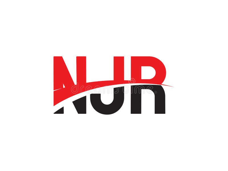 NJR Letter Initial Logo Design Vector Illustration Stock Vector ...