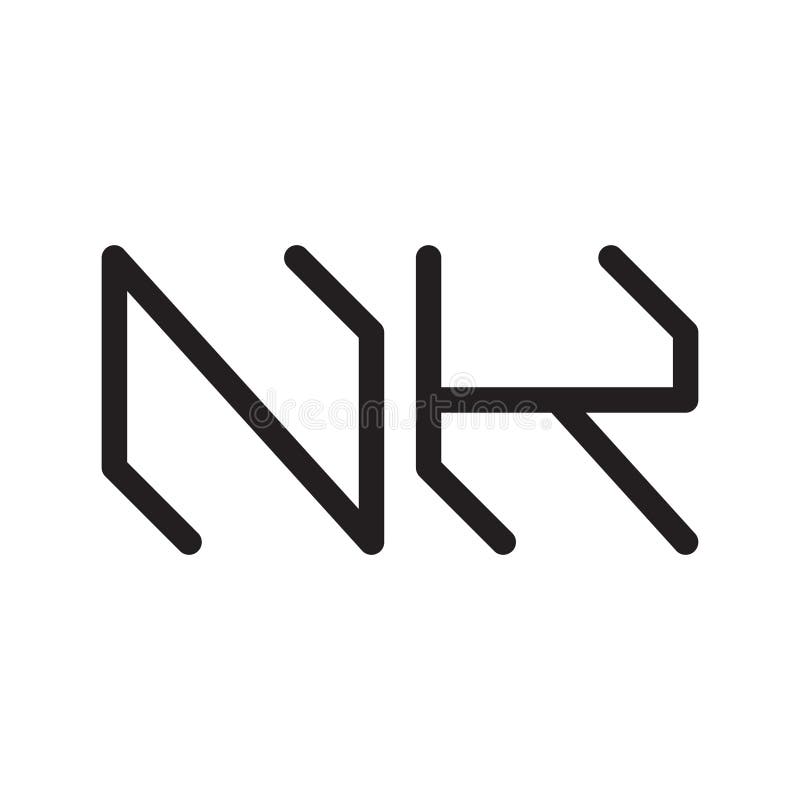 Nk Initial Letter Vector Logo Icon Stock Vector - Illustration of ...