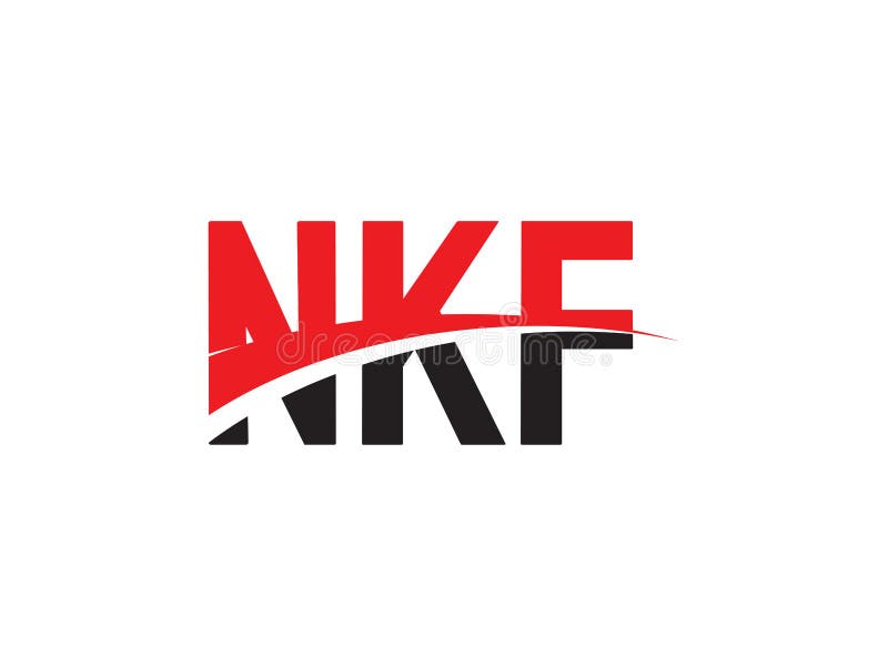 NKF Letter Initial Logo Design Vector Illustration Stock Vector ...