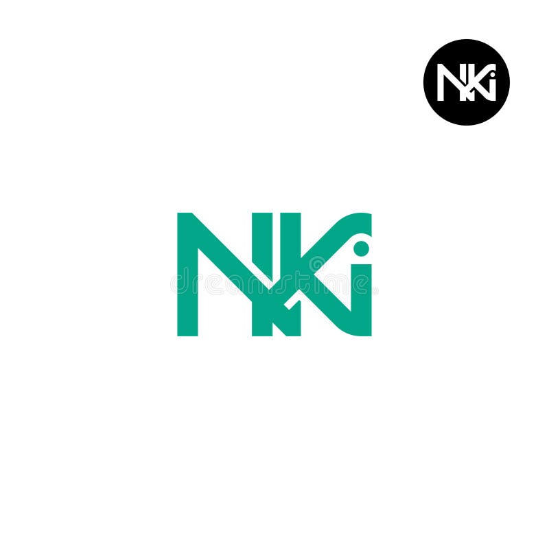 Nki Monogram Stock Illustrations – 11 Nki Monogram Stock Illustrations ...