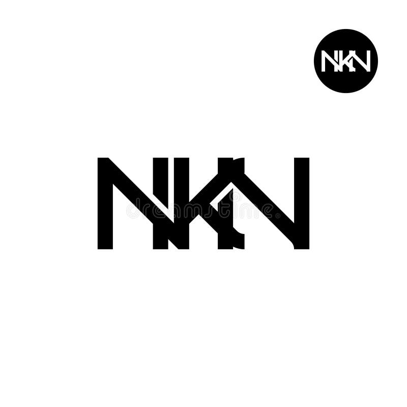 Nkn Monogram Stock Illustrations – 11 Nkn Monogram Stock Illustrations ...