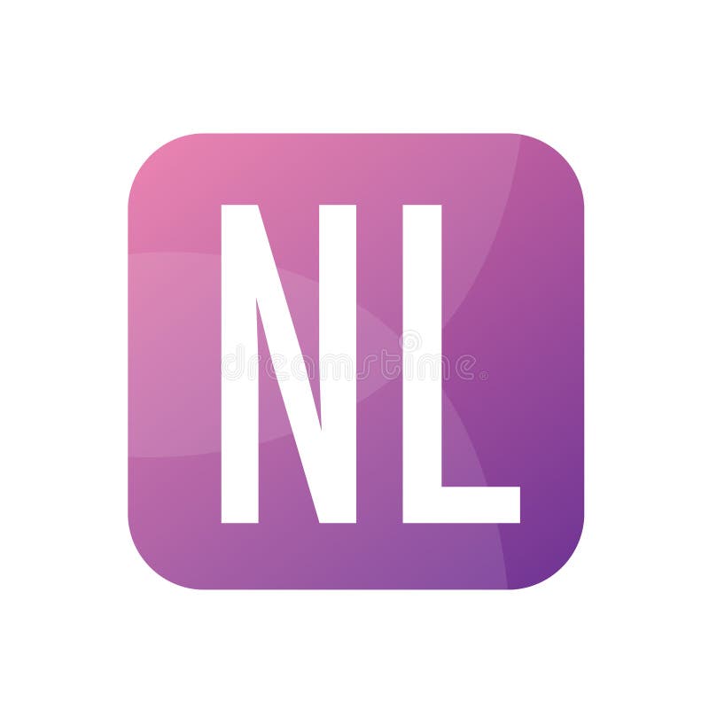 Nl Logo Design Stock Illustrations – 1,104 Nl Logo Design Stock ...