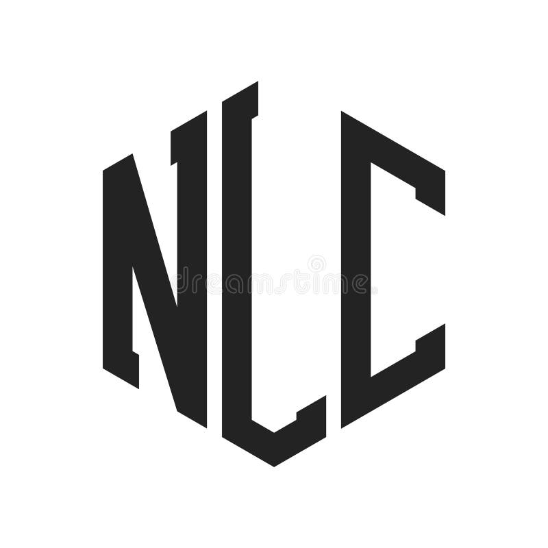 NLC Logo Design. Initial Letter NLC Monogram Logo Using Hexagon Shape ...