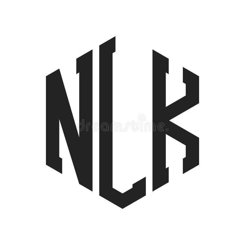 NLK Logo Design. Initial Letter NLK Monogram Logo Using Hexagon Shape ...