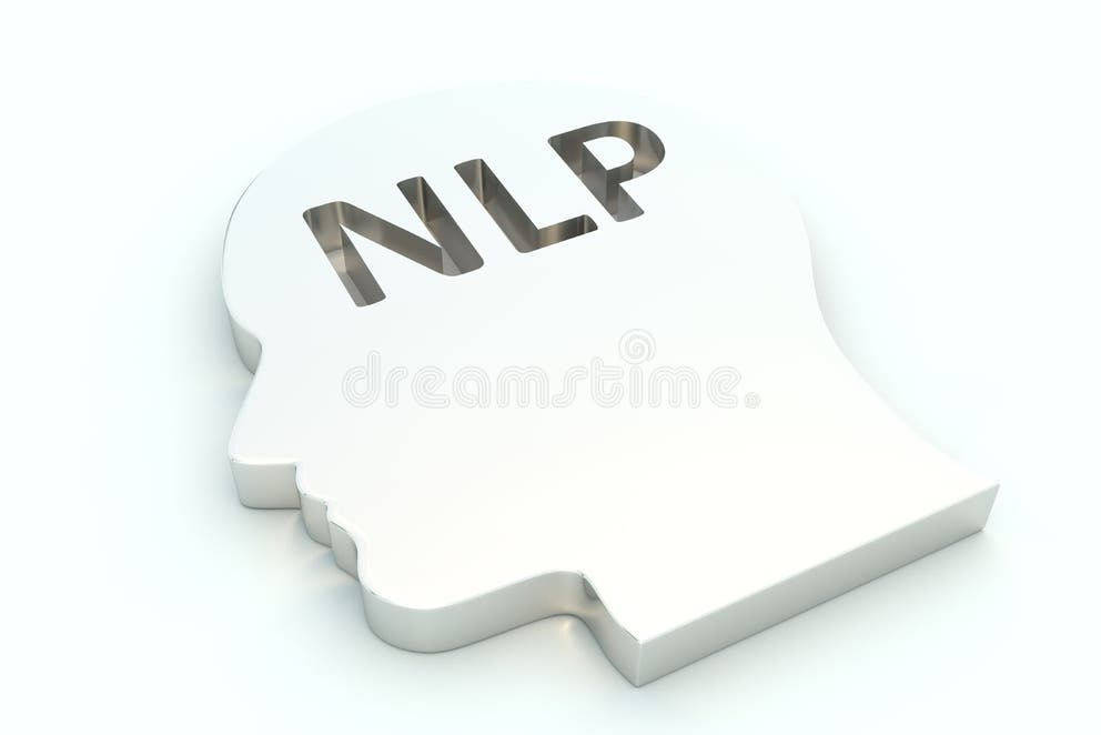 NLP stock illustration. Illustration of speech, head - 94155819