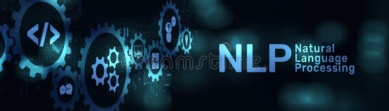 NLP. Natural Language Processing Cognitive Computing Technology Concept ...