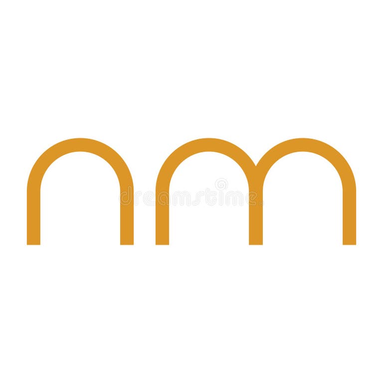 Nm Initial Letter Vector Logo Icon Stock Illustrations – 950 Nm Initial ...